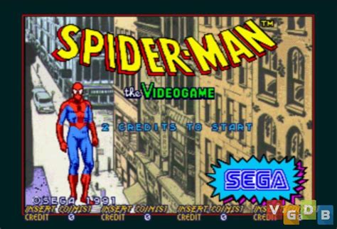 Spider Man The Videogame VGDB Vídeo Game Data Base