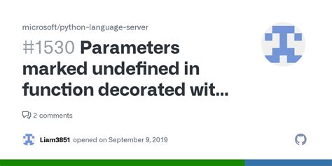 Parameters Marked Undefined In Function Decorated With Custom Deprecated Decorator Issue