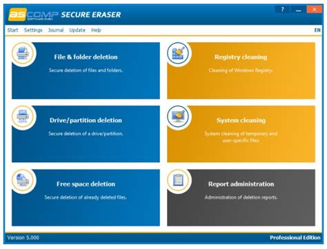 ascomp secure eraser free download with genuine license serial key