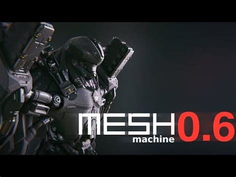 Blender MESHmachine Hard Surface Focused Mesh Modeling Polycount