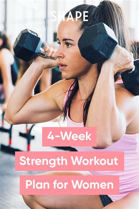 This Week Workout Plan Tells You Exactly What To Do Every Day Weekly Workout Plans Strength