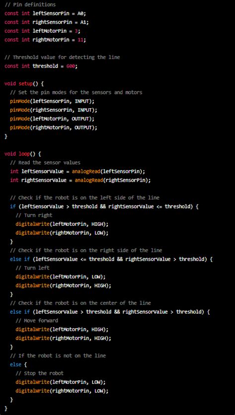 Information Line Following Robot Create A Robot That Can Follow A