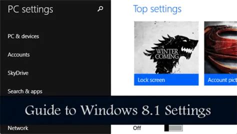 The Complete Guide To Windows 8 1 PC Settings