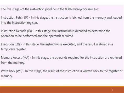 8086 Architecture And Pipelining Presentationppt