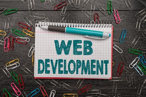 Writing Displaying Text Web Development Business Showcase Dealing With