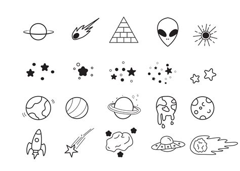 Space Doodles By Pockycreationsshop On Deviantart