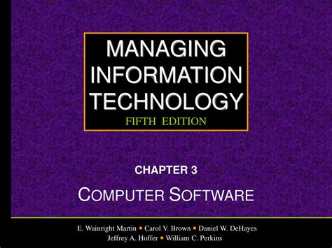 Chapter 3 Computer Software Ppt Download
