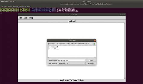 Create A Text Editor In Python CodeSpeedy