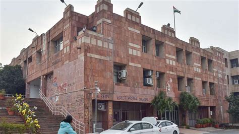 Jnu Student Goes On Indefinite Strike Against Administrations Inaction