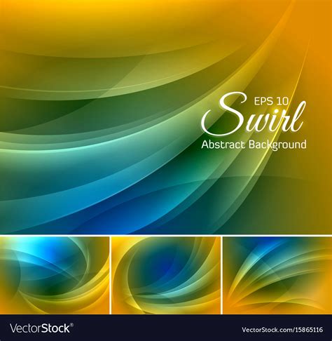 Swirl Abstract Background Royalty Free Vector Image