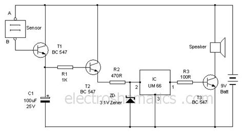 Overflow Indicator Circuit Circuit Simple Circuit Overflowing