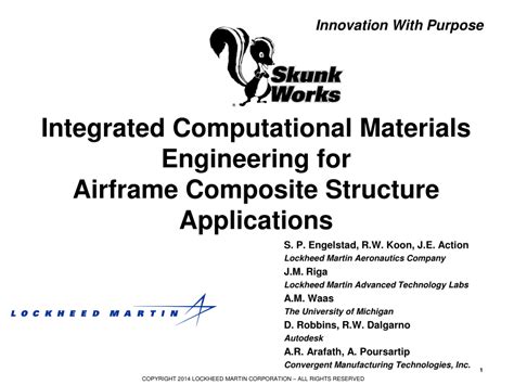 Pdf Integrated Computational Materials Engineering For Airframe