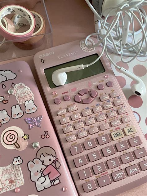 Casio Pink Calculator 🎀