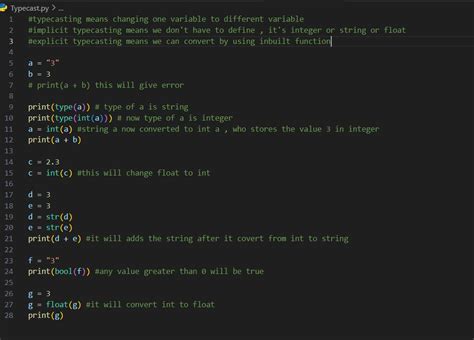Day38 Devopsjourney Pythonlearning Typecasting Codinglife