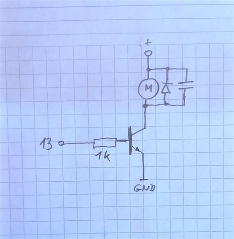 Transistor To Control A Dc Motor General Electronics Arduino Forum