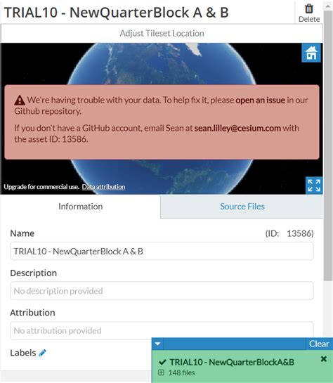 Tiling Issue With Asset Id Issue Cesiumgs Cesium Ion Rest Api Examples Github