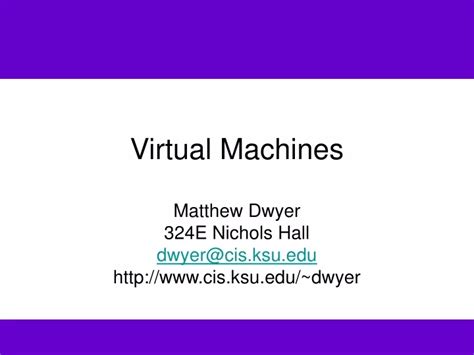 PPT Virtual Machines And Compiler Architecture PowerPoint Presentation ID