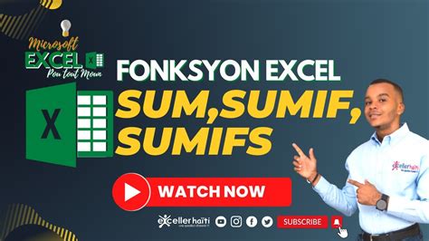Sum Sumif Sumifs Youtube