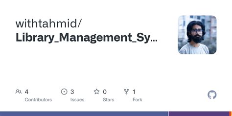 github withtahmid library management system dbms project