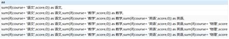 mysql行转列and列转行 mysql 行转列 列转行 csdn博客