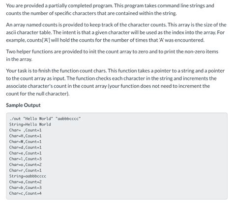 Solved You Are Provided A Partially Completed Program This Chegg