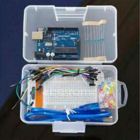 Jual Arduino Uno R Starter Kit Paket Dasar Compatible Shopee Indonesia