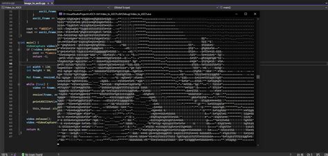 Github Alexjmercerasciiart Playing Around With C And Opencv In
