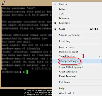 WeB LoG S JuUiER Tunnelling VNC Remote Over SSH On Windows Via Putty