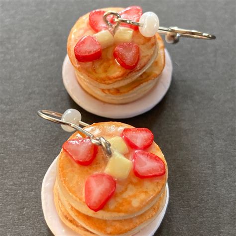 Food Earrings Etsy