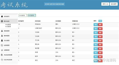 使用 VUE 和 Element UI开发的在线考试系统 知乎