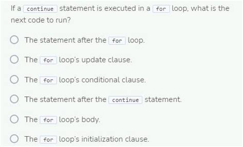 Solved If A Statement Is Executed In A Loop What Is The Chegg Com