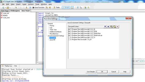 Loadrunner Java Vuser性能测试java User 张永清 博客园