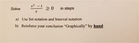 solved solve 20 in steps a use set notation and