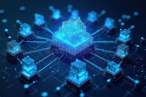 Infrastructure Diagram Visualization Stock Illustration Illustration Of Communication