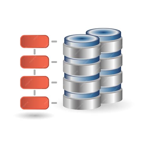 Premium Vector Database Architecture Icon 3d Illustration From Data