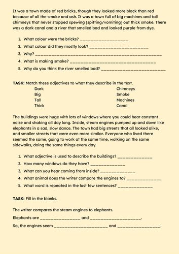 Charles Dickens Hard Times Victorian Sen Eal Analysis Teaching Resources