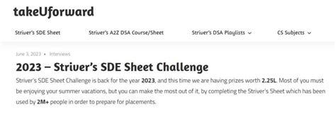 Praveen Nahar On Linkedin Share Striverssheetchallenge