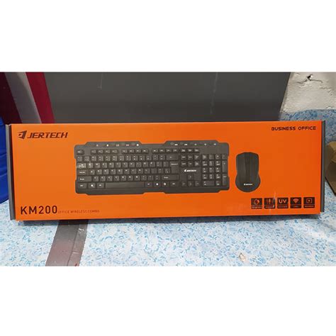 Jertech KM200 Wireless Keyboard And Mouse Combo For Pc And Laptop Use Lazada PH