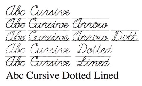 Cursive Font Names In Adobe Tertao