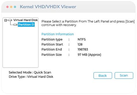 vhdx viewer tool to view vhd and vhdx files of virtual disk