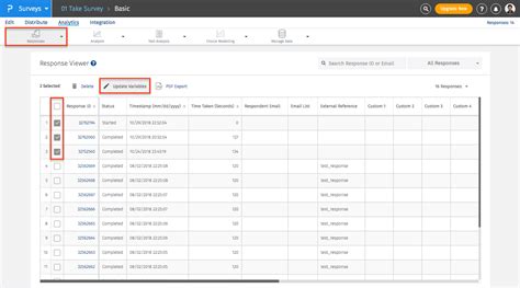 Bulk Edit Responses Questionpro Help Document