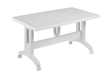 Евтина градинска маса Бяла Пластмасова Hm5738 01 Мебели АРЕНА