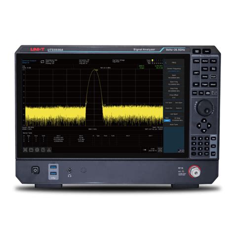 Uts1015t 15ghz Advanced Series Spectrum Analyzer With Tracking Genera Uni Trend Us