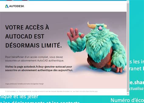 your access to autocad is now limited when launching or using autocad