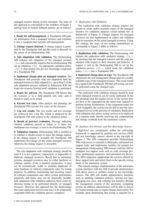 PDF An Integrated Self Testing Framework For Autonomic Computing Systems DOKUMEN TIPS