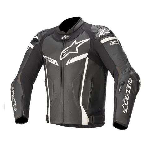 Alpinestars Gp Pro V2 Leather Jacket For Tech Air Black White