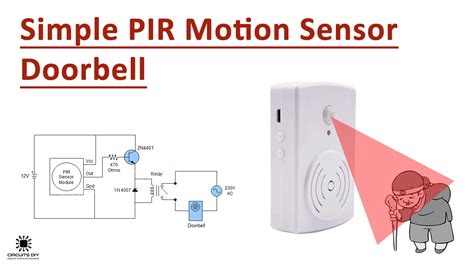 Simple Pir Motion Sensor Doorbell Motion Sensor Computer Basic Sensor