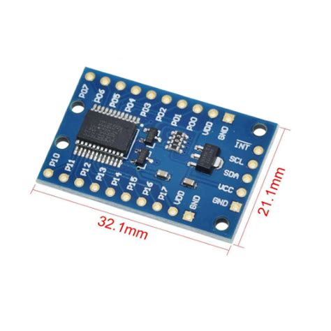 Pcf8575 16 Bit Module Expansion Io Port Expander Board I2c Bi Directional Communication Control