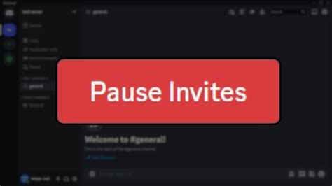How To Pause Discord Server Invites Stop Users From Joining Youtube