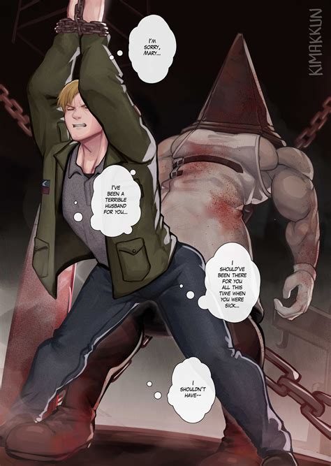 Rule 34 Gay James Sunderland Kimakkun Pyramid Head Silent Hill Silent